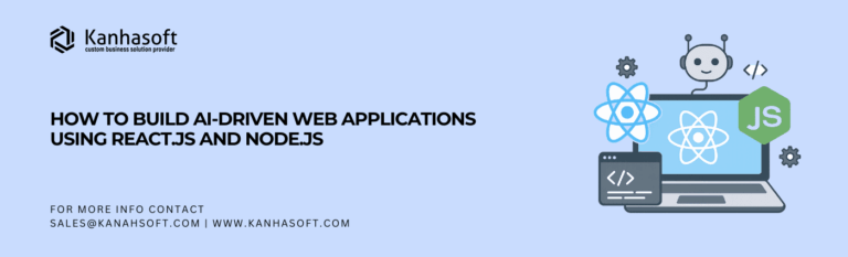 How to build AI-driven web applications using React.js + Node.js